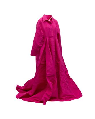 Valentino Garavani Womens Pink Oversized Maxi Dress