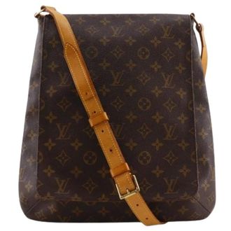 Louis Vuitton Sac bandouli&egrave;re Musette Monogram Pre-owned - Femme - Pre-owned - Brun - Taille: ONE Size