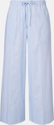 Toteme Pantalon ample en coton et lin