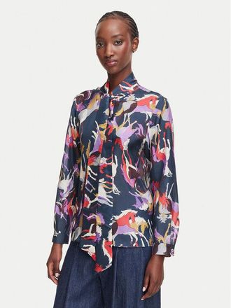 Marella Hemd Snastro 2623116104 Dunkelblau Regular Fit