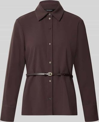 A|X Armani Exchange Hemdbluse mit integriertem G&uuml;rtel