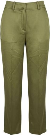 Trussardi Straight Leg Hose - - Trousers - Damen - Gr&uuml;n - S