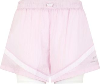Plein Sport Femme, Shorts, Rose, Taille: 44 FR Nylon Shorts