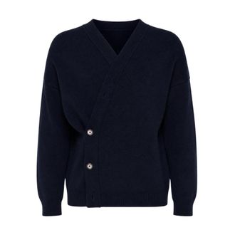Laneus Cardigan Boxy Fit - - Knitwear - Herren - Blau - L