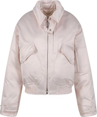 Victoria Beckham Femme, Vestes, Beige, Taille: 38 FR Bomber matelass&eacute;