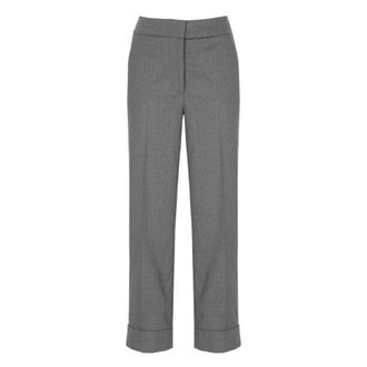 PESERICO Straight Hosen - - Trousers - Damen - Grau - S