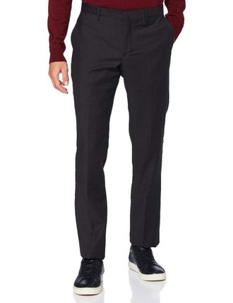 Hackett Hackett Mens Plain Wool TRS B Pants, 945GREY, 31