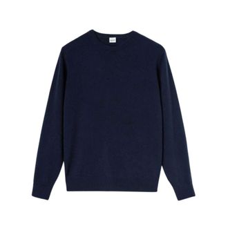 Aspesi Homme, Pulls, Bleu, Taille: L Pull col rond en cachemire pur
