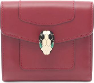 Bulgari 2010 Forever Serpenti Portemonnaie - Rot