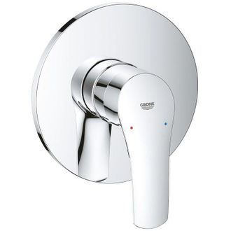 GROHE Eurosmart Einhand-Brausebatterie, Fertigmontageset f&uuml;r Rapido SmartBox, ohne Rohbau-Set, Chrom - Grohe
