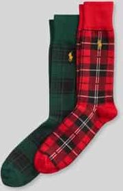 Ralph Lauren Socken mit Logo-Stitching im 2er-Pack