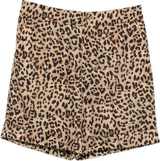 Valentino Leopard-print Shorts