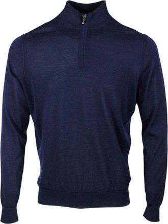 Colombo Pull Col Rond - Bleu