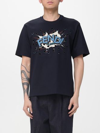 Fendi T-Shirt FENDI Homme couleur Bleu