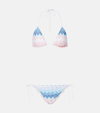 Missoni Bikini aus H&auml;kelstrick