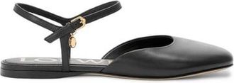 Loewe Ballerine &agrave; bride cheville Toy en cuir dagneau
