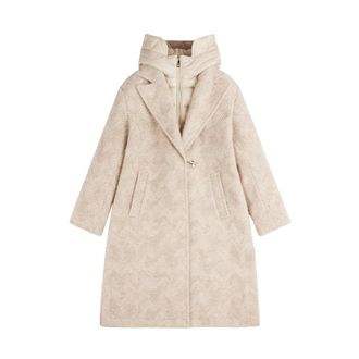 Fay Femme, Manteaux, Beige, Taille: 40 FR Manteau crois&eacute;