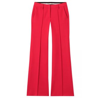 Luisa Cerano Bootcut Hose - - Trousers - Damen - Rot - 3XL