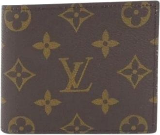 Louis Vuitton unisex, Pre-owned, Brun, Taille: ONE Size Portefeuille en toile Pre-owned