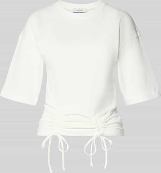 Topshop T-Shirt mit Raffungen Modell MALLE