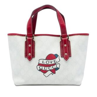 Gucci Sac fourre-tout en toile Pre-owned - Femme - Pre-owned - Blanc - Taille: ONE Size