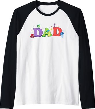 Pixar Disney & Pixars Inside Out Dad Family Trip Vacation Raglan