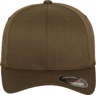 Flexfit Unisex-Erwachsene Wooly Combed 6277 Mütze, Grün (Buck), XXS/XS