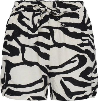 Ichi Ichi, Femme, Shorts, Multicolore, Taille: 40 FR Shorts courts graphiques &agrave; motif animal