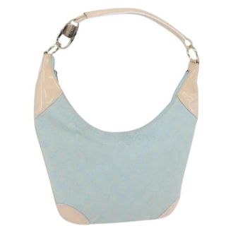 Gucci Pre-owned Vintage GG Canvas Umh&auml;ngetasche - - Pre-owned - Damen - Blau - ONE SIZE