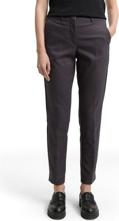 Tom Tailor Damen 1044864 Hose, 10313-Phanton Dark Grey, 32W / 30L