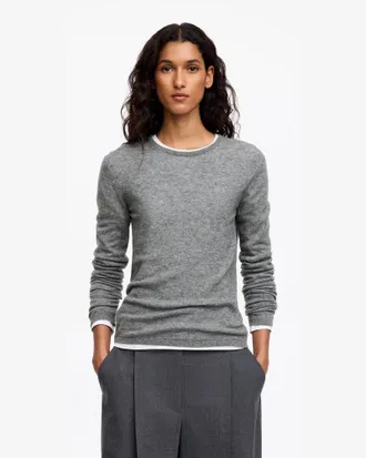 Arket Pullover Aus Reinem Kaschmir -Grau