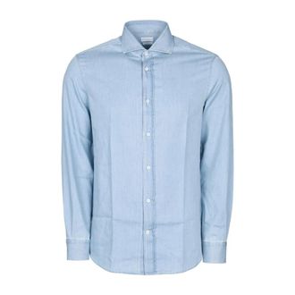 Brunello Cucinelli Denim Easy Fit Hemd - - Shirts - Herren - Blau - L
