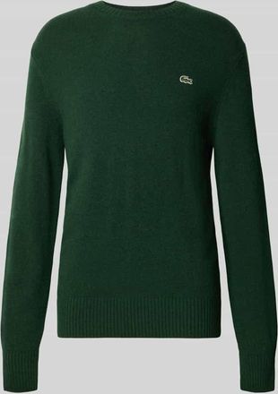 Lacoste Regular Fit Pullover aus reiner Wolle