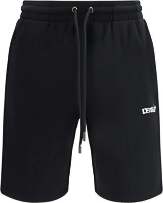 Off-white Homme, Shorts, Noir, Taille: 2XL Heraldic Threshold Arrows Skate Sweatshort