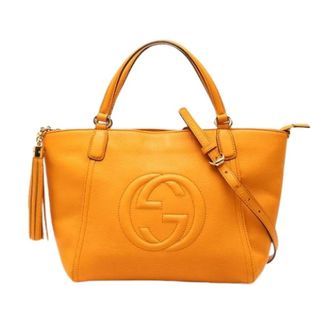Gucci Pre-owned Soho Cellarius Tote - Femme - Pre-owned - Jaune - Taille: ONE Size
