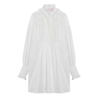Valentino Garavani Kurzes Damenkleid - - Dresses - Damen - Wei&szlig; - M