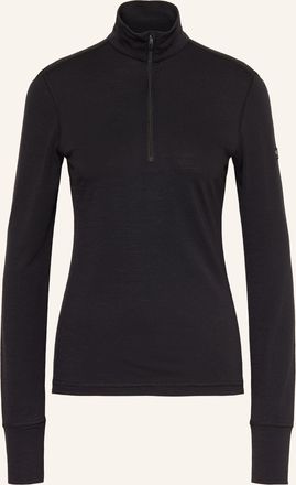 super.natural Funktionsw&auml;sche-Shirt tundra175 Mit Merinowolle schwarz