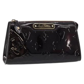Louis Vuitton Pochette en cuir Pre-owned - Femme - Pre-owned - Violet - Taille: ONE Size