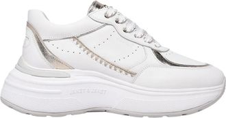 Janet & Janet Femme, Chaussures, Blanc, Taille: 40 EU Baskets