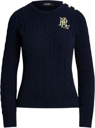 Ralph Lauren Femme, Pulls, Bleu, Taille: 38 FR Montiva Long Sleeve Pullover