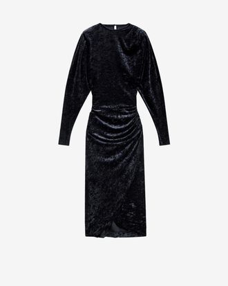 Isabel Marant Robe Hadley - Femme - Noir - Taille42 - Marant &Eacute;toile