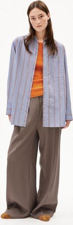 Armedangels Langarmbluse HALIAA STRIPED Bluse aus Bio-Baumwolle Loose Fit