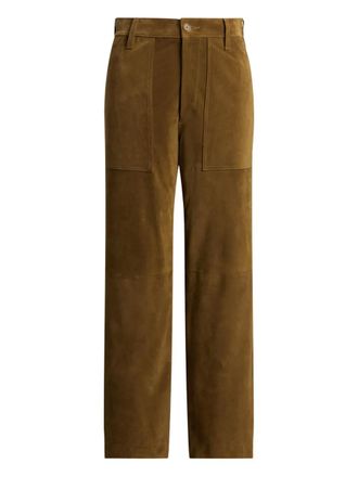 Polo Ralph Lauren Ricky Hose aus Wildleder - Braun