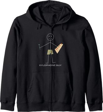 Whyitsme Design Lustige Herren Xylophon, Boy Musiker Geschenke Kapuzenjacke