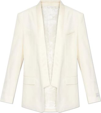 Kenzo Femme, Vestes, Beige, Taille: 38 FR Blazer Kimono Crois&eacute;