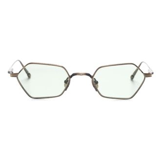 Matsuda unisex, Accessoires, Vert, Taille: 49 MM Lunettes de soleil g&eacute;om&eacute;triques M3138