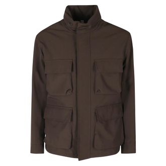Duno Trevor B Field Jacket - Homme - Vestes - Brun - Taille: M