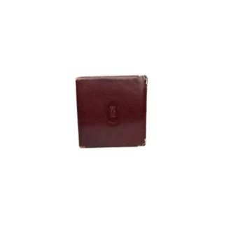 Cartier Portefeuille en cuir Pre-owned - Femme - Pre-owned - Rouge - Taille: ONE Size