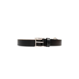 Alexander McQueen Skull Ring G&uuml;rtel - - Accessories - Herren - Schwarzk - 105 CM