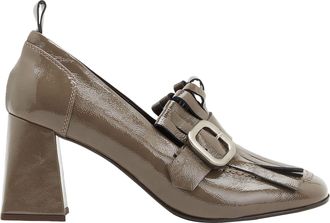 8 by YOOX PATENT LEATHER FRINGE-DETAIL LOAFER